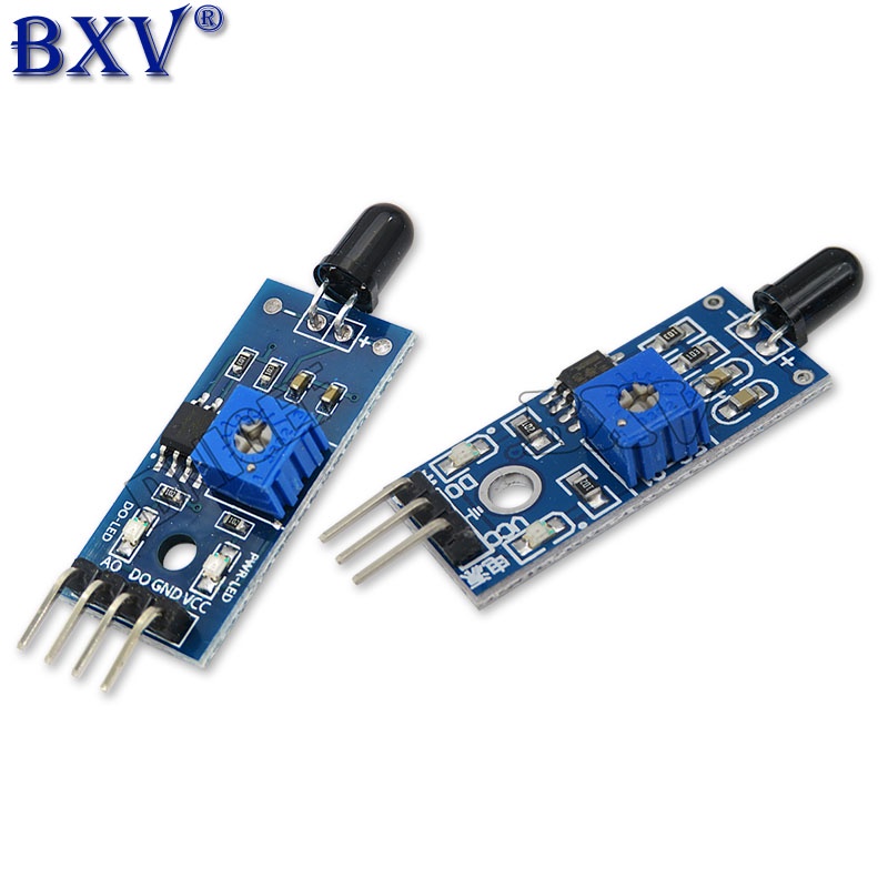 10pcs Ir Infrared 3 Wire 4 Wire Flame Detection Sensor Module Ir Flame