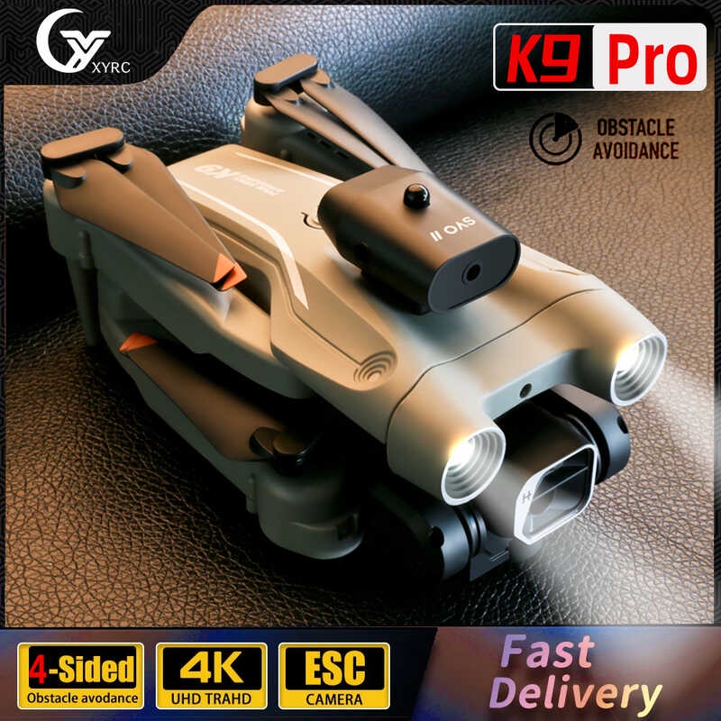 K9 PRO Mini Drone Professional 4K HD Camera Vs Z908 Optical Flow ...