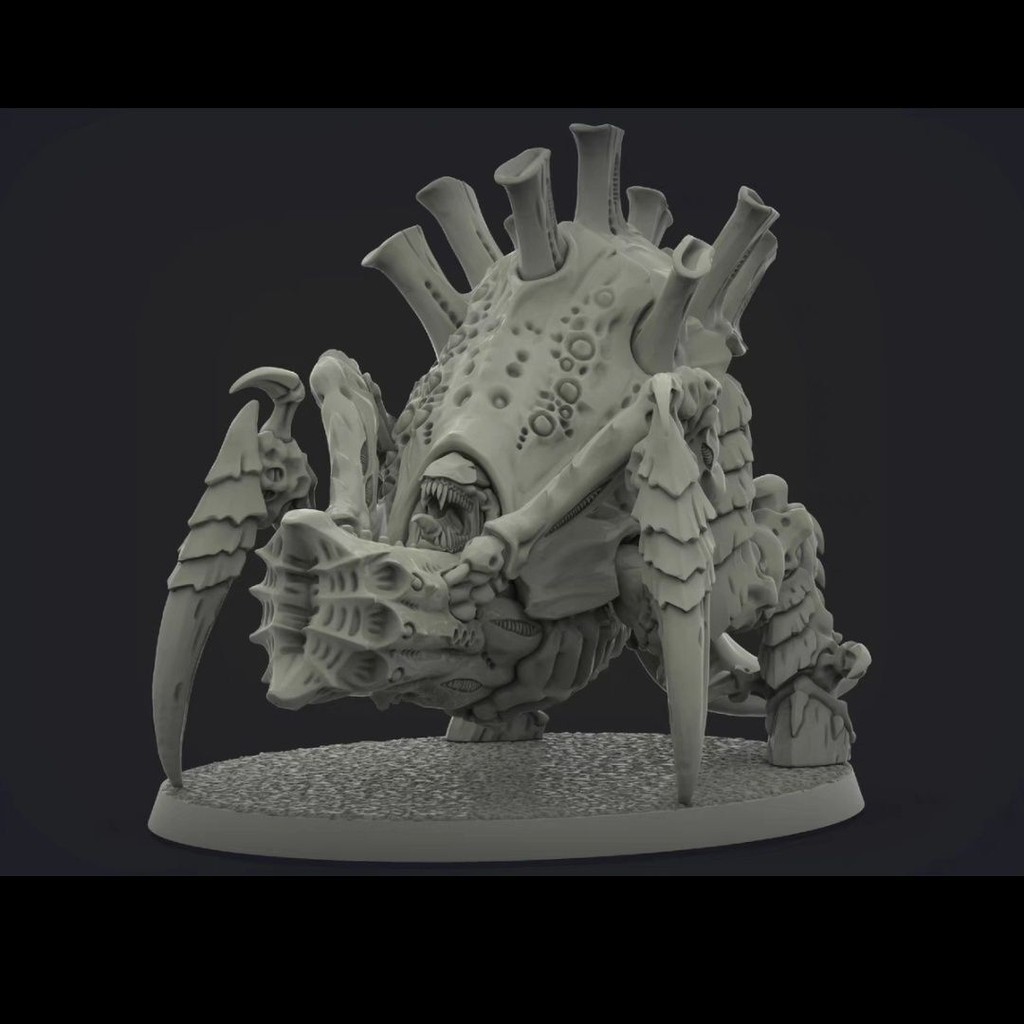 Warhammer 40k Tyron Insect Clan Insect Nest Tyrant 70mm Blast Abuse ...