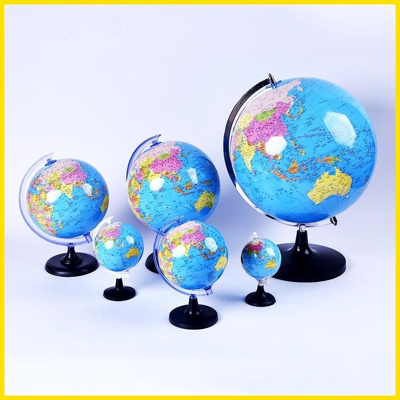 14.2cm World Map Globe rotating Map | Shopee Philippines