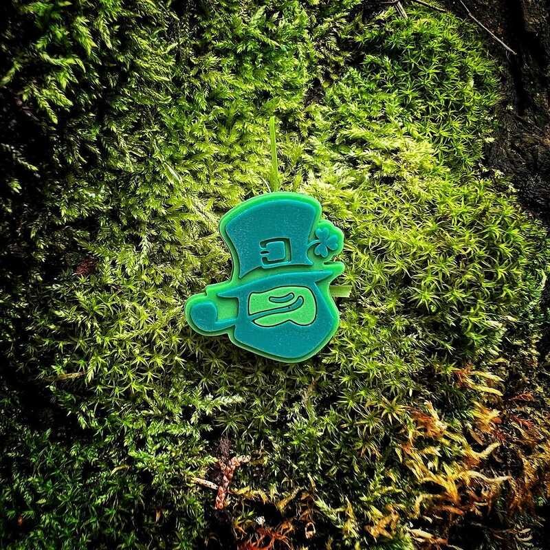 American PDW Leprechaun Cat Eye PDW Mini Morale Badge Backpack Patch Armband Velcro Badge ...