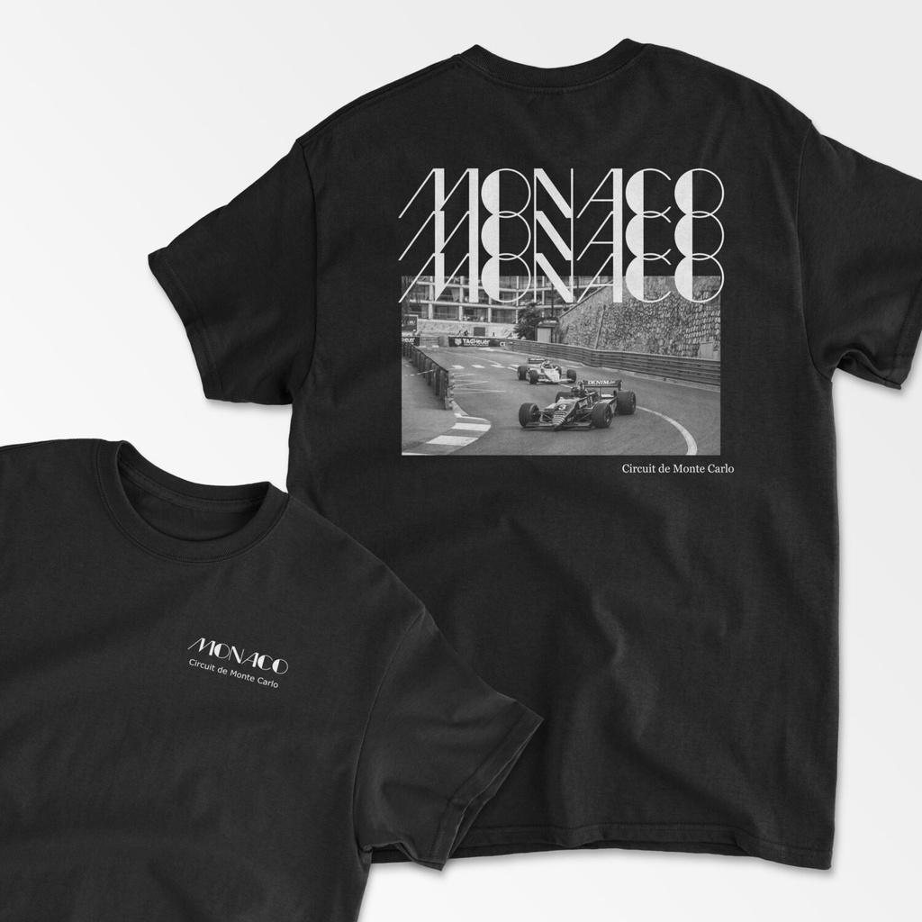 Monaco F1 Tshirt Formula One Tee Circuit de Monte Carlo F1 Gift Racing ...
