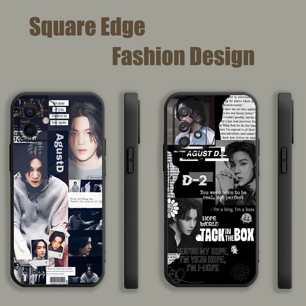 Case Print Yoongi BTS Suga AGUST D Day Aesthetic PLS12 For Samsung Galaxy A14 A7 2018 A13 Lie A3 ...