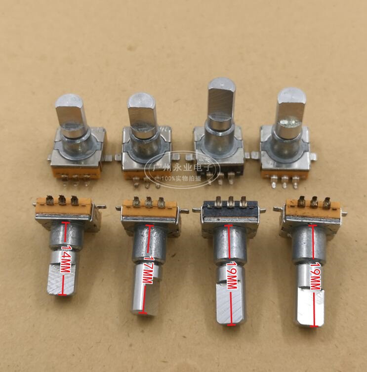 3PCS EC11S Patch Encoder SMD Infinite Rotary Potentiometer Encoding ...