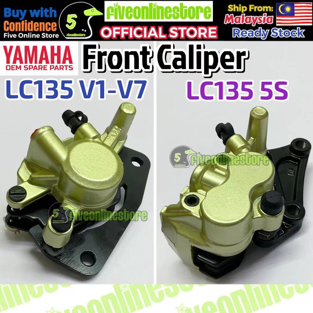 Yamaha LC135 4S LC 5S LC135 V1 V2 V3 V4 V5 V6 V7 Front Caliper Assy Brake Pump Bawah Depan ...