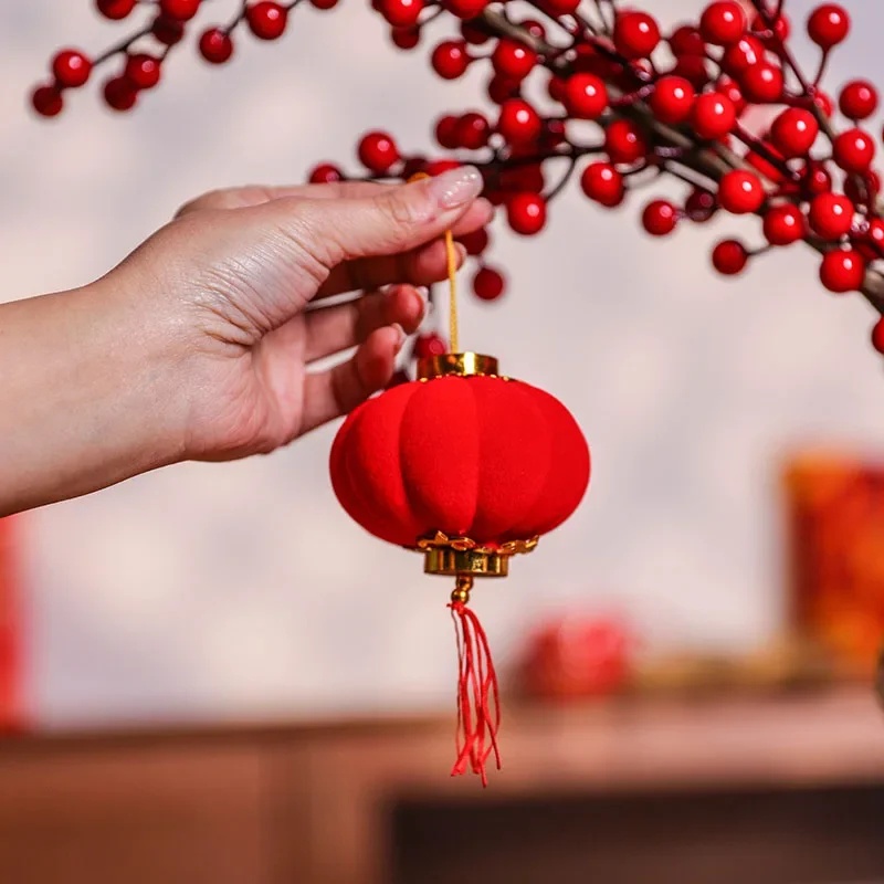 20/30 Pcs/Lot Chinese Spring Festival Home Decor Lanterns Traditional ...