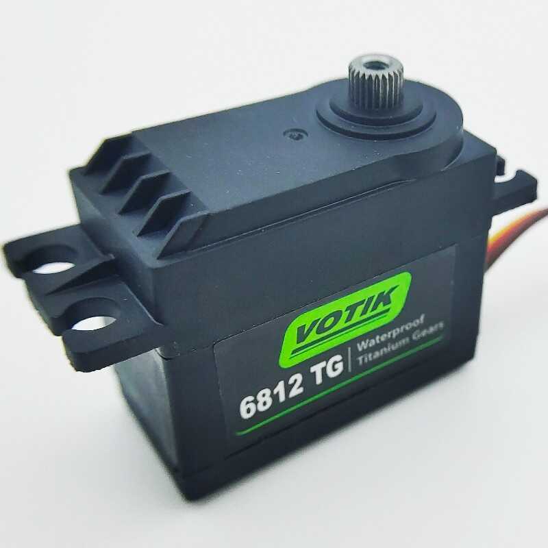 VOTIK 6812Mg-D 13.8Kg / 0.11Sec Digital Servo Waterproof Para Sa RC ...