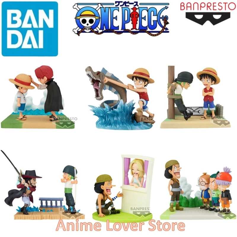 Bandai Original One Piece WCF Log Stories Luffy Shanks Lord Of The ...