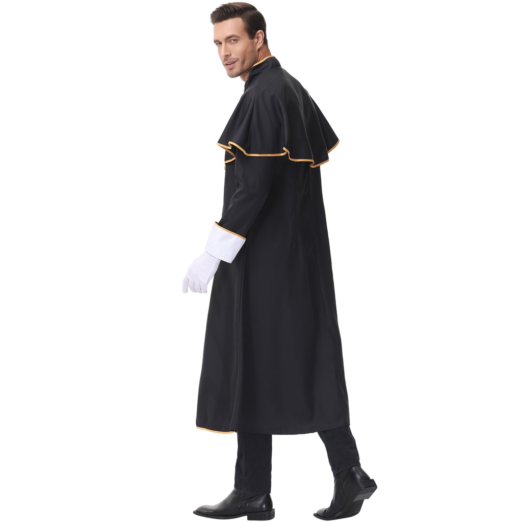 Men Priest Missionary Easter Jesus Pope Priest Cosplay Costumes for ...