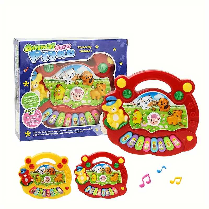 Mga Musikal Gamit Ang Animal Sound Children Piano Keyboard Electric ...
