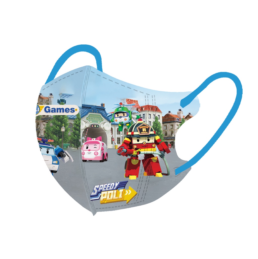 New Children's Mask Toy Car Cartoon Mask 3-layer 3D Stereoscopic Mask ...