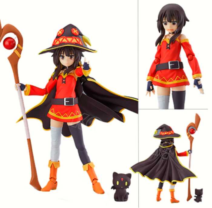 Konosuba Megumin Figma 407 Movable Joint Anime Action Figure Model ...