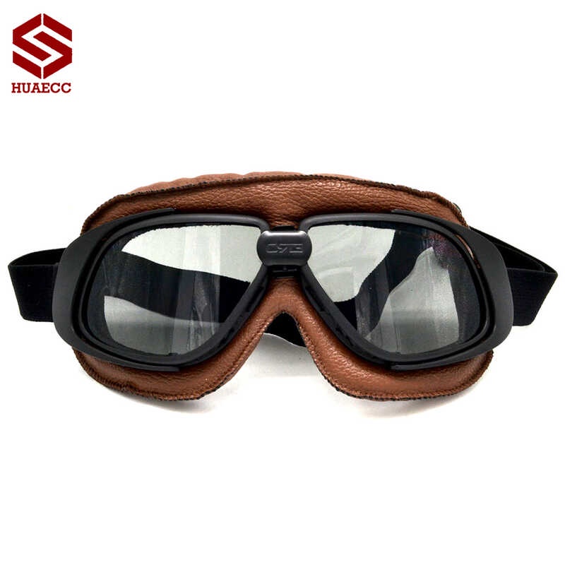 Helmet Goggles Gamit Ang Sier Lens Motorcycle Goggle Vintage Pilot ...