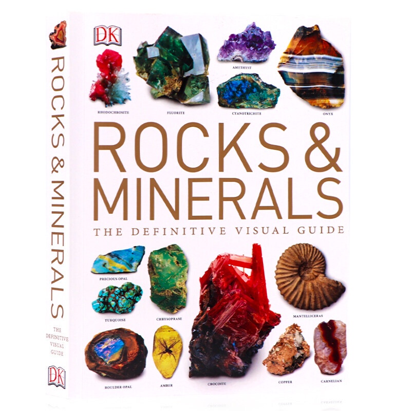 milumilu DK English Original Rocks & Minerals Gem Rock Mineral Visual ...