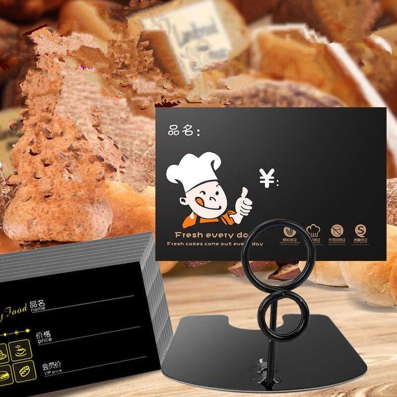 Metal Bracket Para Sa Location Card At Table Number, Menu Bracket ...