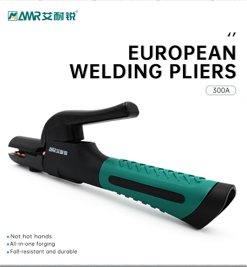 AMR Welding Electrode Holder 300 A Copper Heavy Duty Jaw Holding Pliers ...
