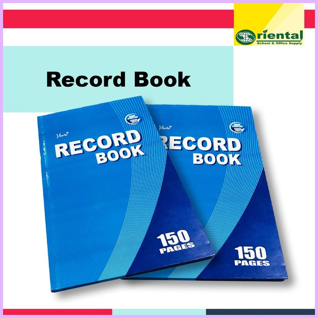 150 pages Class Record Book - Junior / Senior High School Hard Bound ...