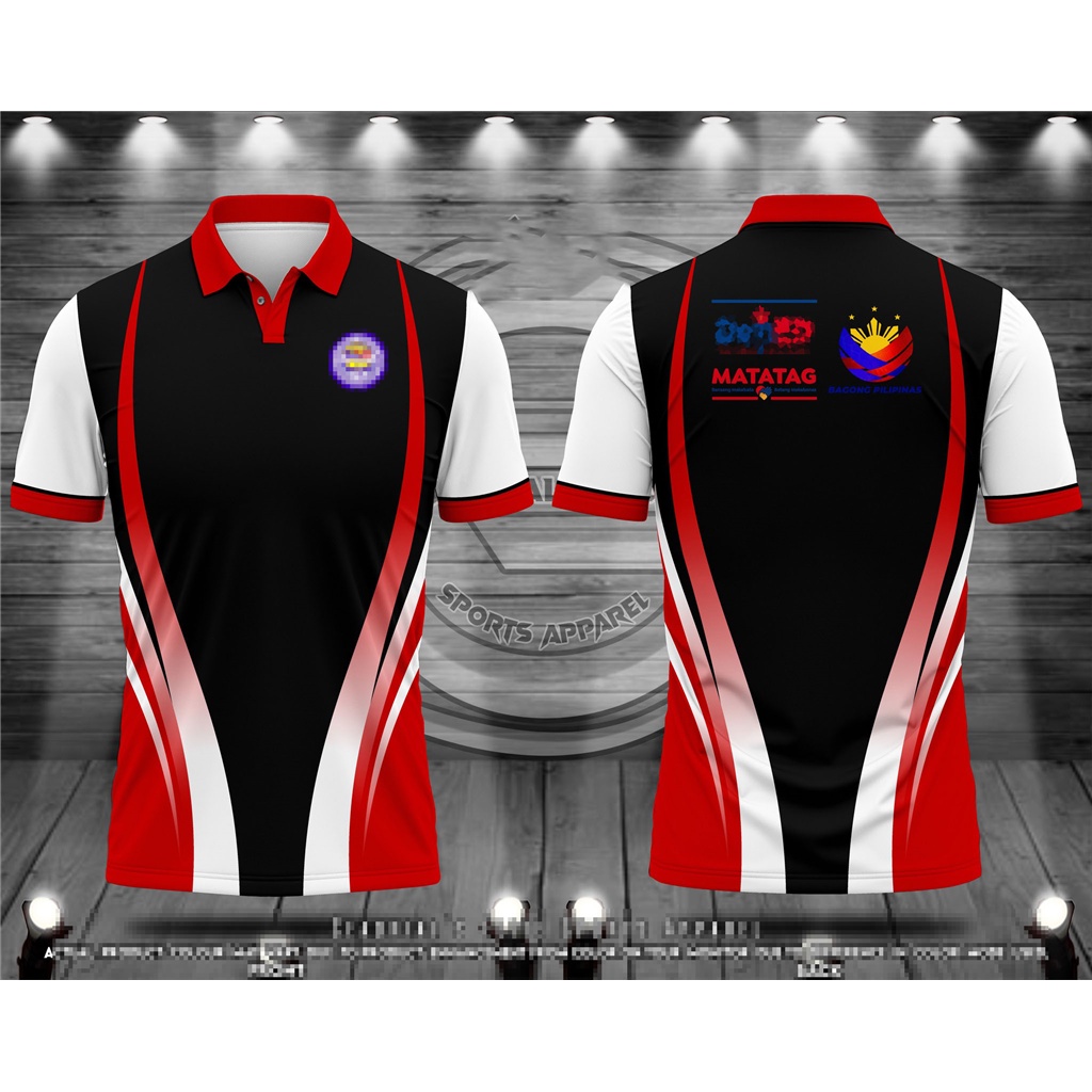MATATAG UNIFORM SUBLIMATION CODE-52 Polo Shirt WITH logo | Shopee ...