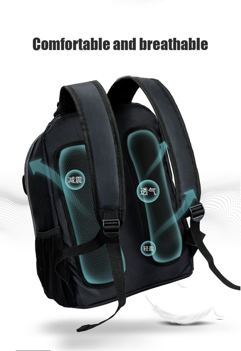 Winhunt Double Shoulder Backpack Tools Specialized Tool Bag Electrician ...