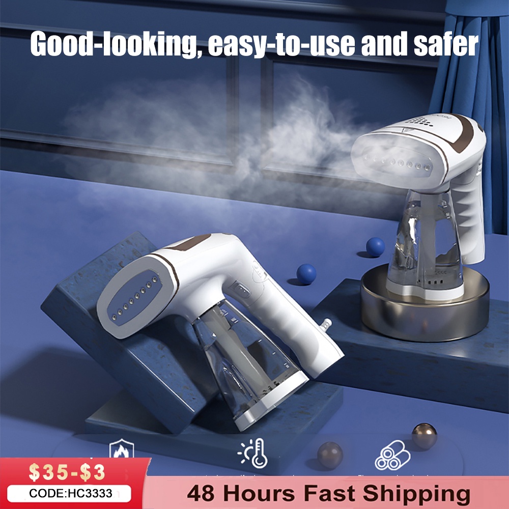 Clothes Steamer Portable Handheld Iron Home Vertical Garment Steamers ...