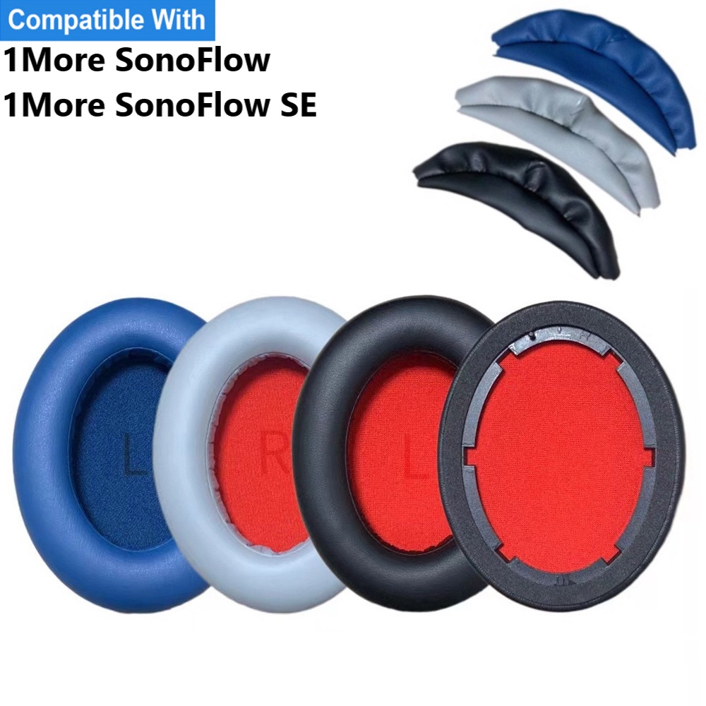 Replacement Headphone Ear pad For 1More SonoFlow SE Headphone Earpads ...
