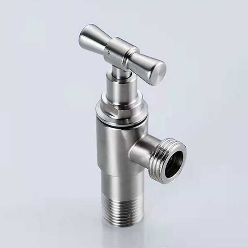 304 Ingles ng Stainless Steel · Thicked 1/2" Thread Inlet Water Stop ...