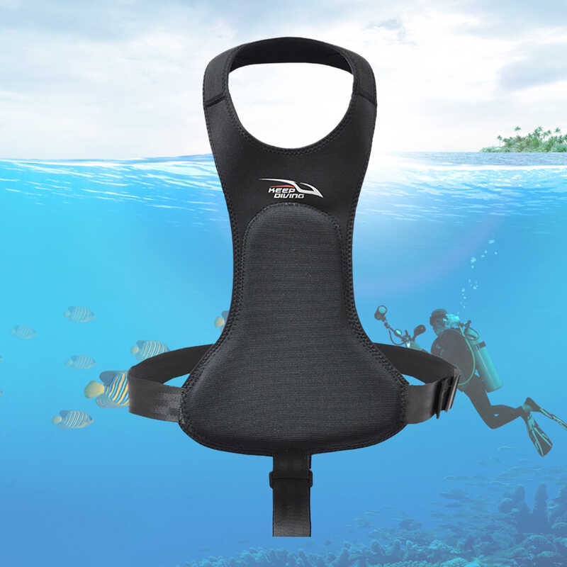 Professional Chest Loading Pad Diving Breast Thicked Underwater Suit ...