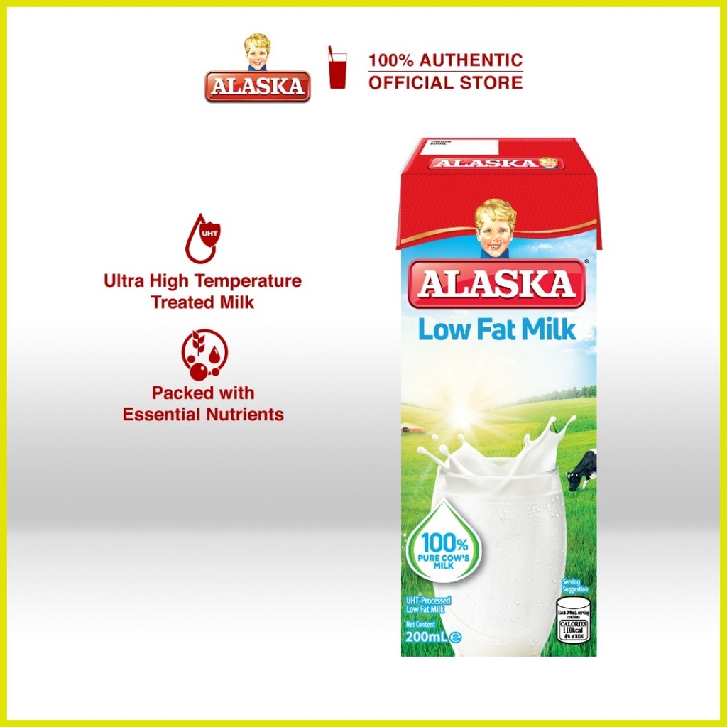 Alaska Fresh Milk 200ml | Set of 24 | Shopee Philippines