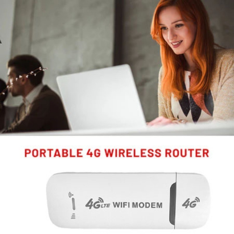 Wireless 4G LTE WiFi Router Modem Universal SIM Card 150Mbps USB Mini ...