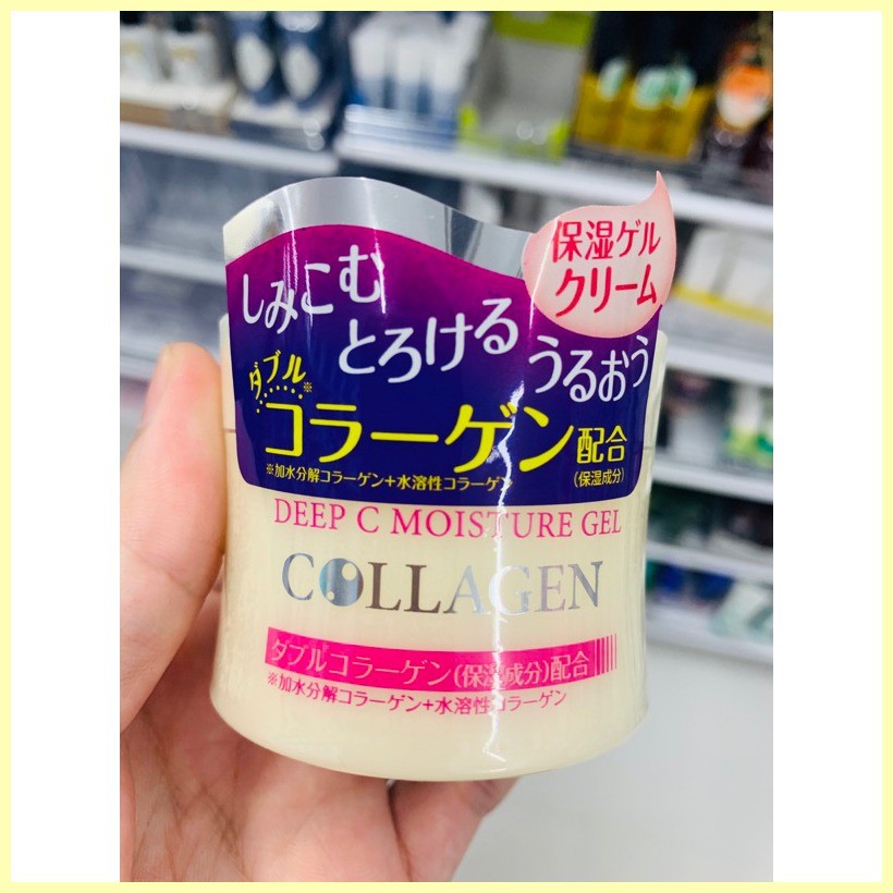 Daiso Japan Deep C Collagen & Hyaluronic Moisture Gel Cream 40g ...