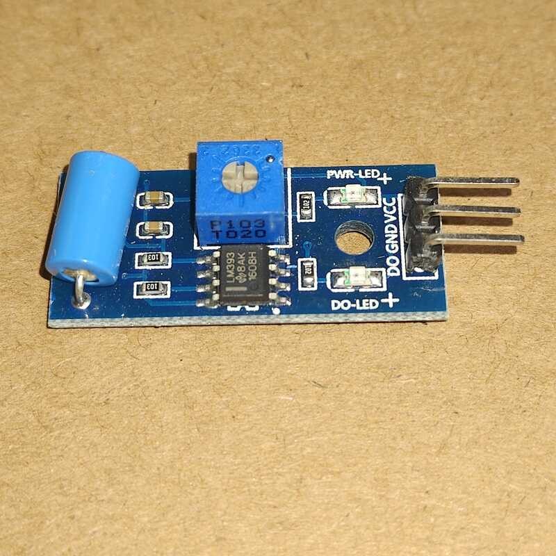 Vibration sensor alarm sensing switch module, vibration module | Shopee ...