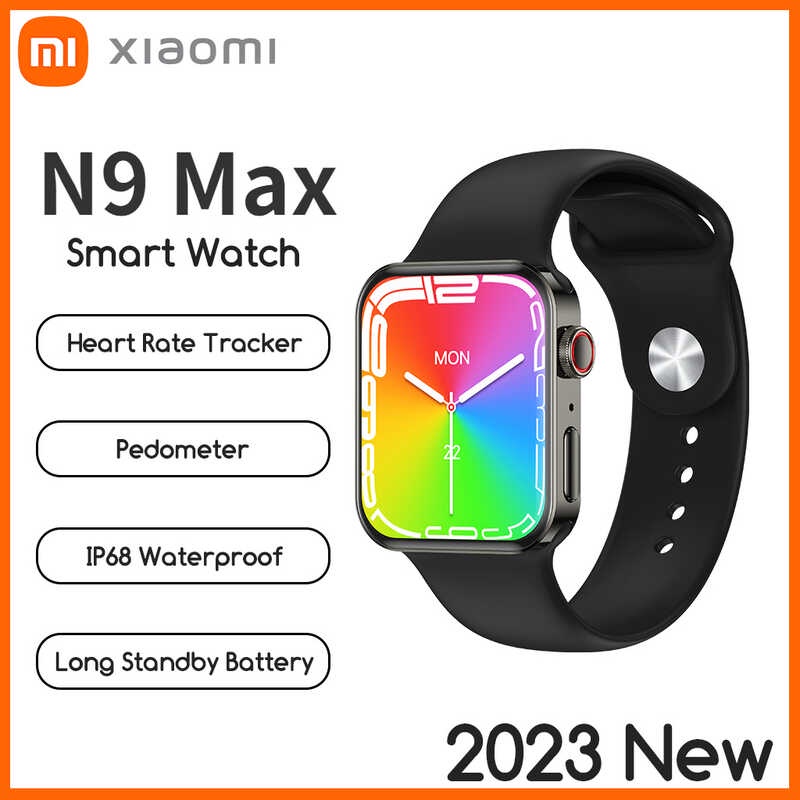 Xiaomi N9 Max Smart Watch 2023 Newest Original AMOLED Display Touch ...
