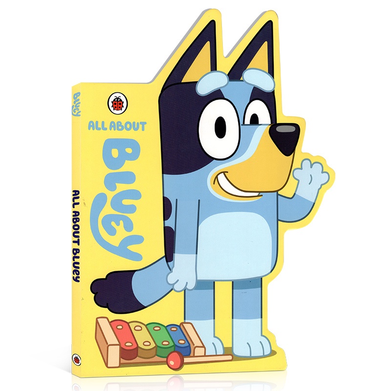Milu Bluey All About Bluey Children S Board Book Picture Book Original ...