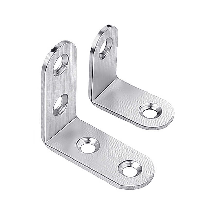 L-shaped Stainless Steel Corner Code Hardware Corner Brackets 90 ...