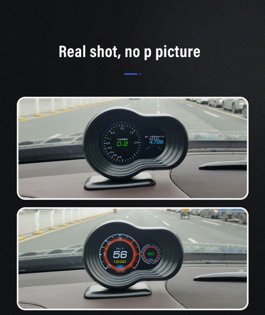 F9 OBD2 On-Board Computer Car Digital Computer Display OBD Scanner Fuel ...