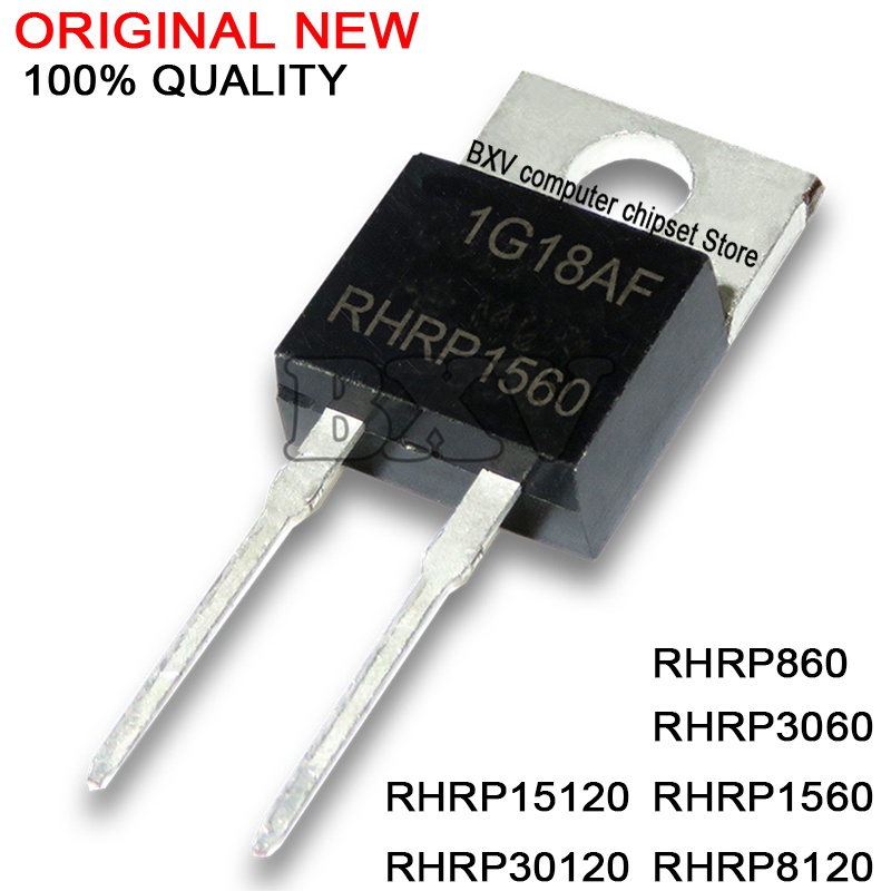 10PCS RHRP3060 TO220-2 DIODE TO-220 600V 30A RHRP860 RHRP1560 RHRP8120 ...