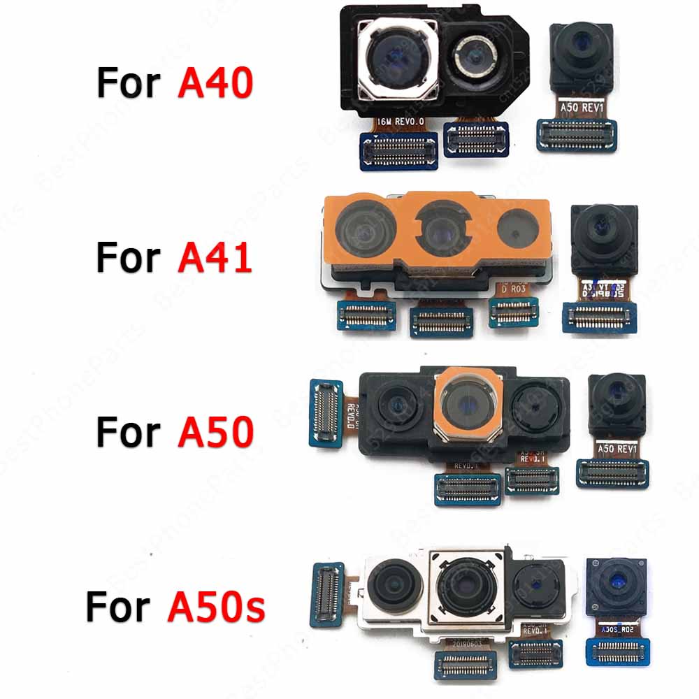 Front Back Camera For Samsung Galaxy A41 A50 A50s A40 Rear Backside ...