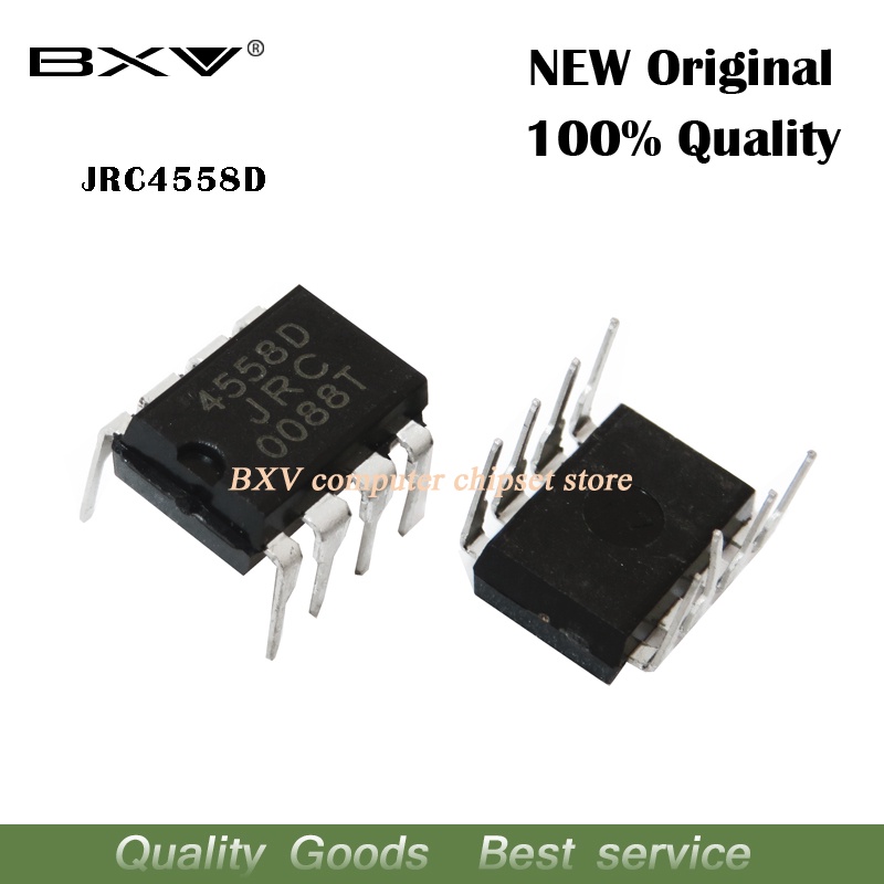 20PCS NJM4558D DIP8 NJM4558 DIP JRC4558D JRC4558 Dual operational ...