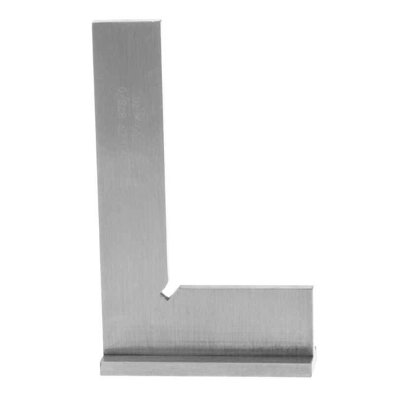 100*70mm hinist Subukan ang kuwadrado DIN 875 / 0 grado 90° Flat Edge ...
