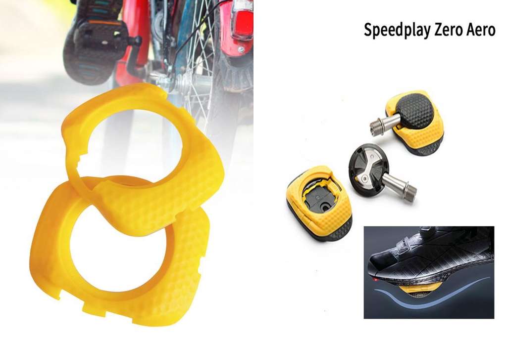 ZTUR_ 2Pcs/Set Cleat Pedal Cover Quick Release Easy to Install Anti ...