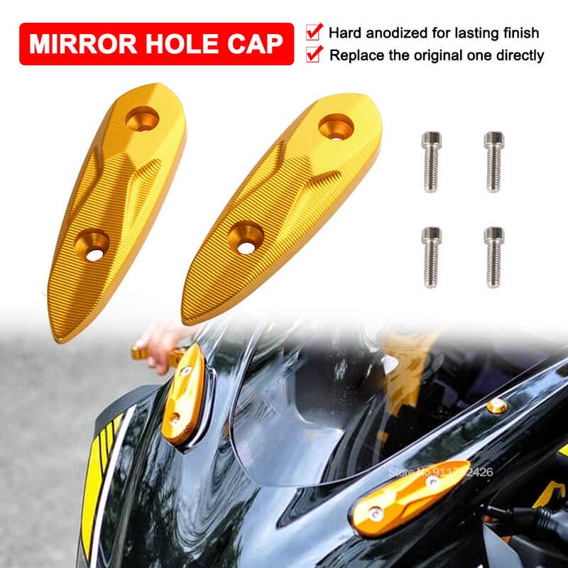 Mirror Hole Cap Cover For Yamaha R15 V3 2017 2018 2019 2020 Mirror ...