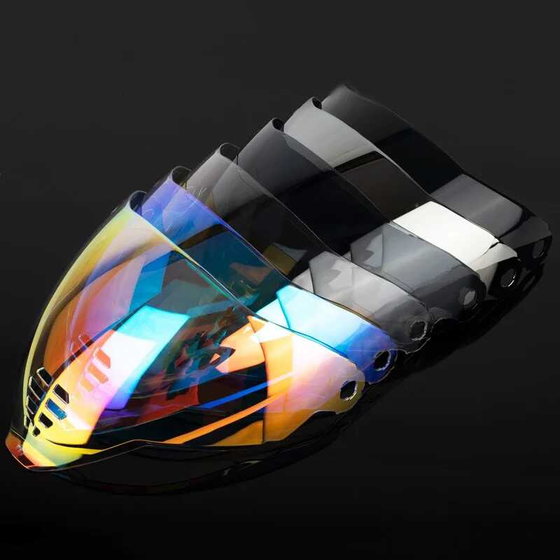 Ghost Helmet Lenses Icon Airflite Motorcycle Helmet Lenses REVO Day and ...
