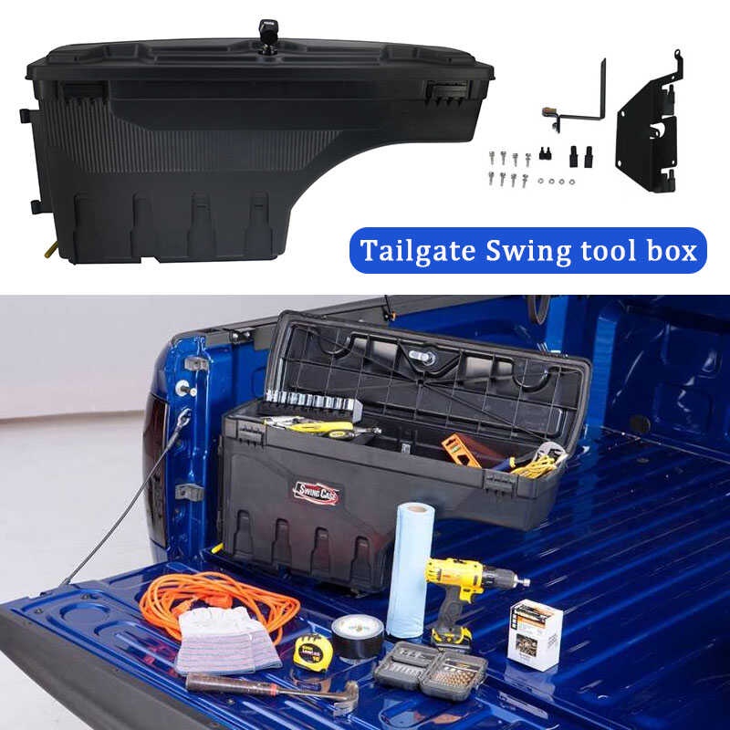Toolbox Storage Tailgate Swing Case Storage Toolbox Para Sa Ford Ranger ...