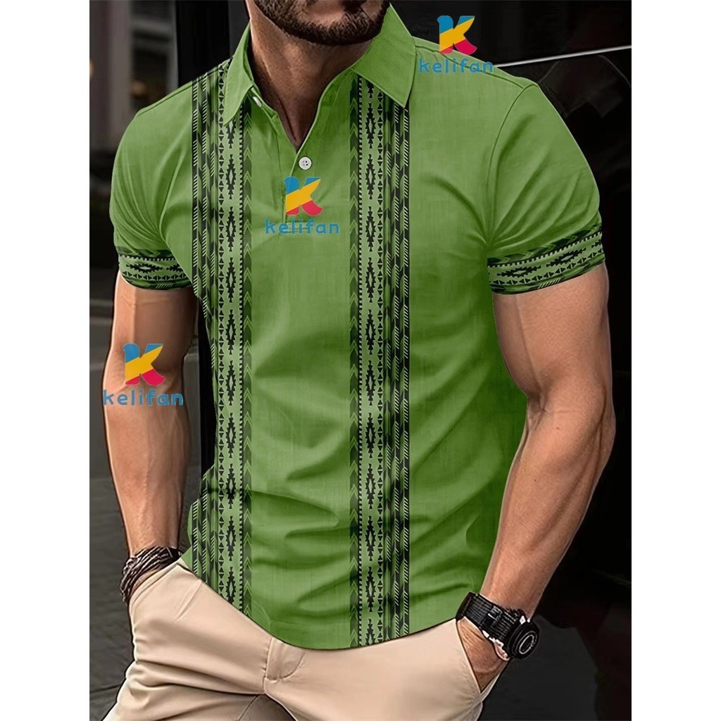 Men's Philippine Ethnic Tribal Modern Barong POLO For Men Formal ...