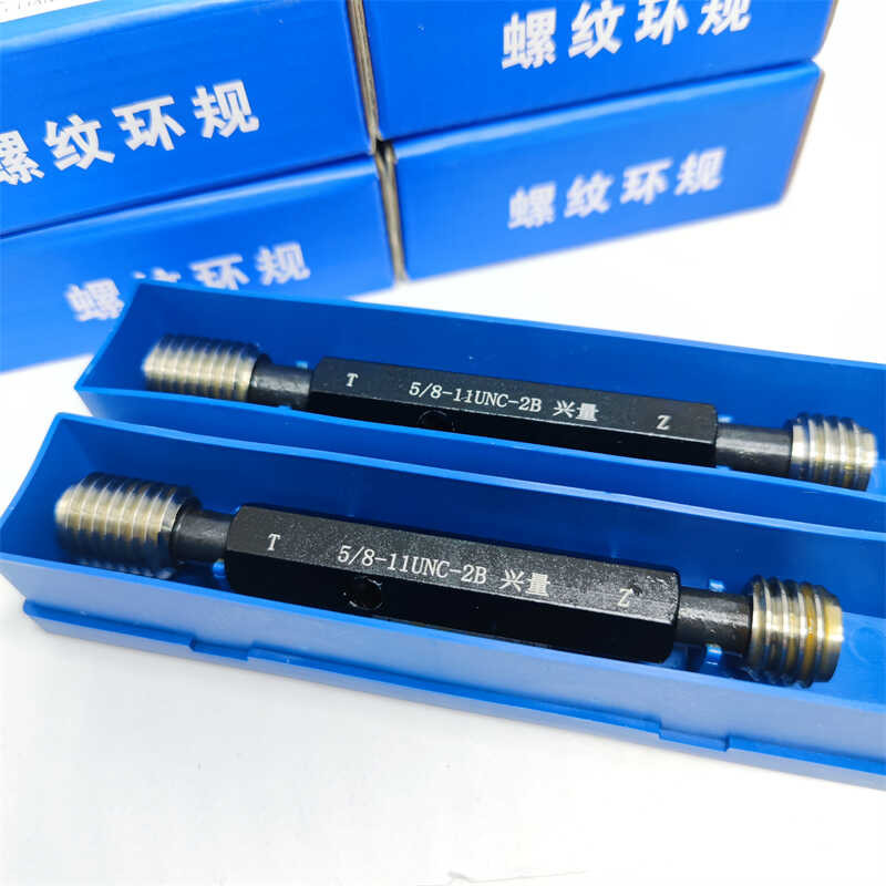 New plug connecting and stopping thread gauge, sample column ...