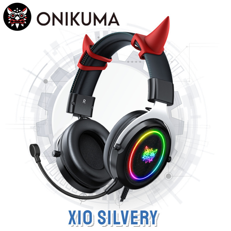 ONIKUMA X10 Wired Headset with Detachable Horns and HD Microphone ...