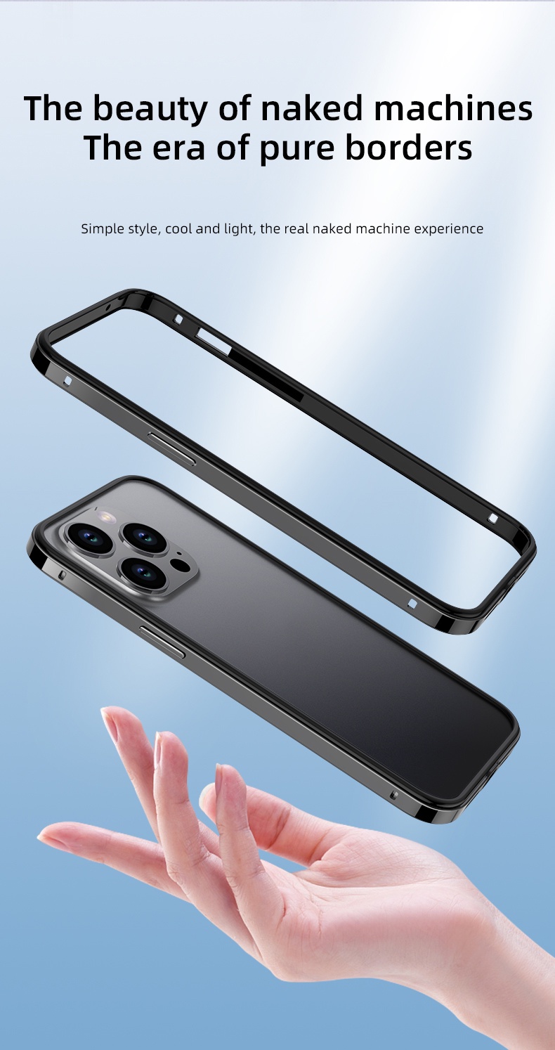 For iphone 14 15 16 Pro Max Plus 13 12 Pro Max Bumper Case Luxury ...