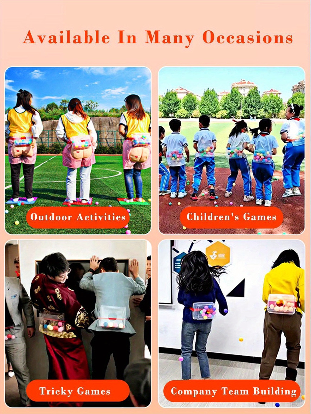 30PCS Rocking Ball Game Set/Family Game Toys/Outdoor Party/Outdoor Toys ...