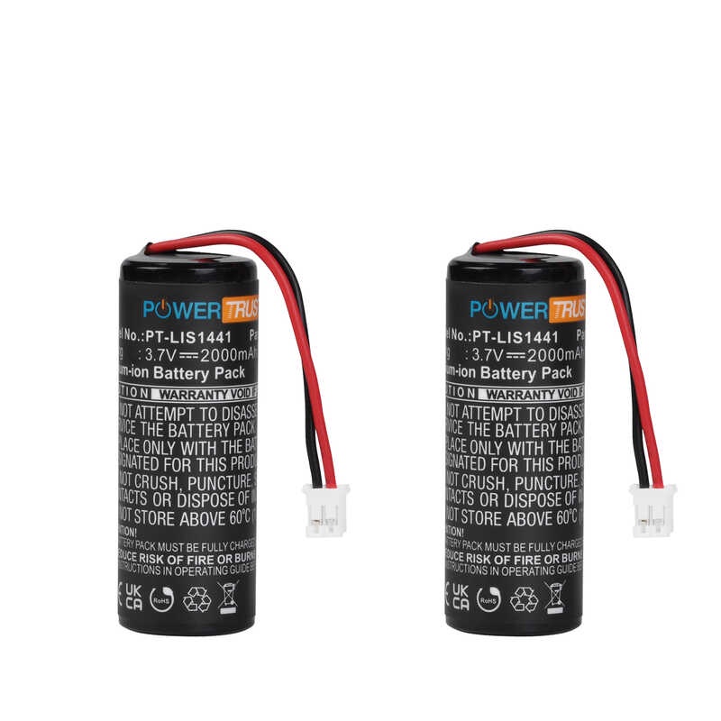 2Pcs 2000mAh LIS1441 LIP1450 Battery Replacement for Sony Playstation 3 ...