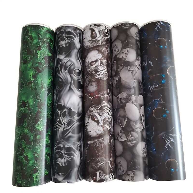 Adhesive Graffiti Skull Sticker Bomb Vinyl Foil Car Motorcycle Roof ...